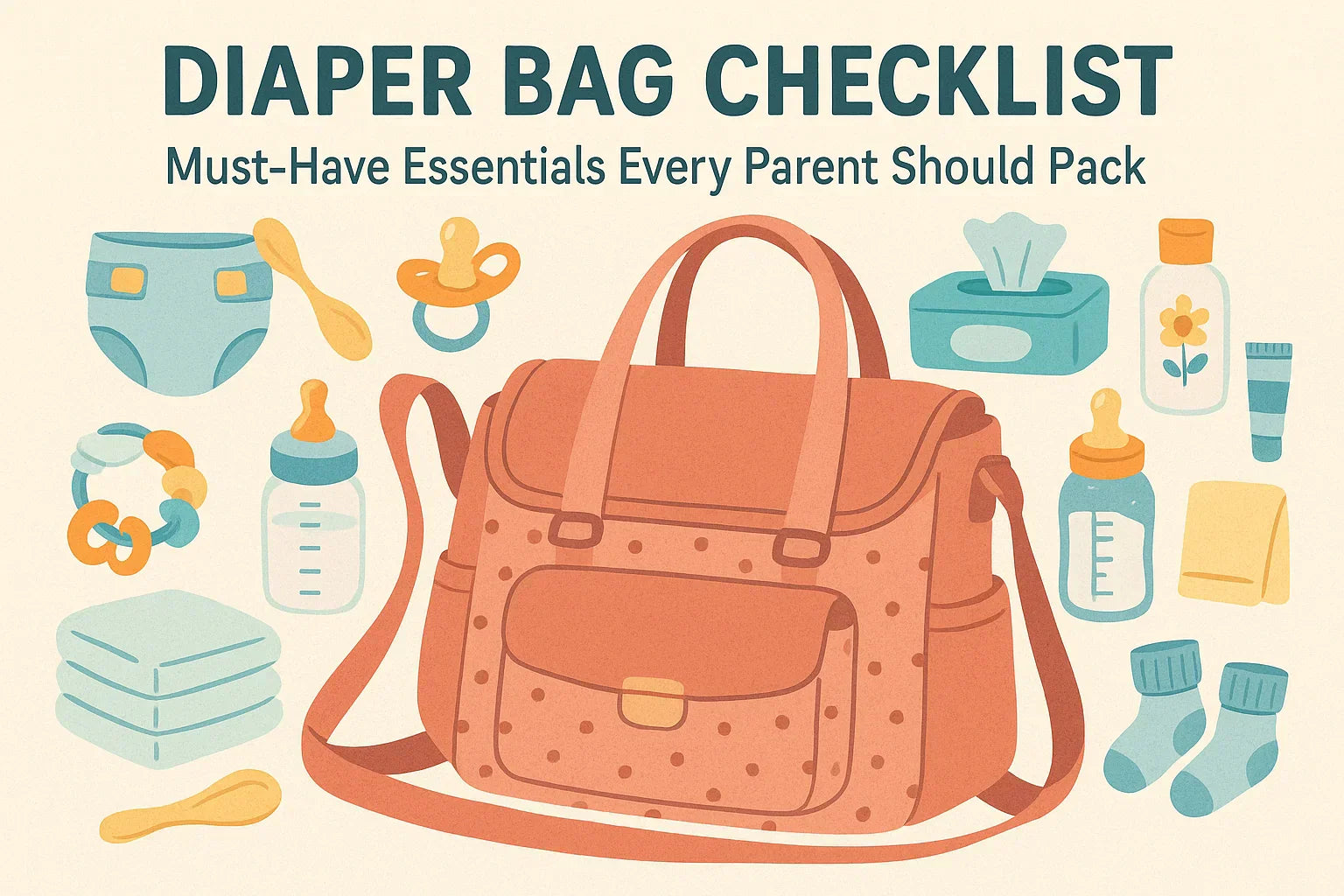 Diaper Bags Checklist: Must-Have Essentials Every Parent Should Pack